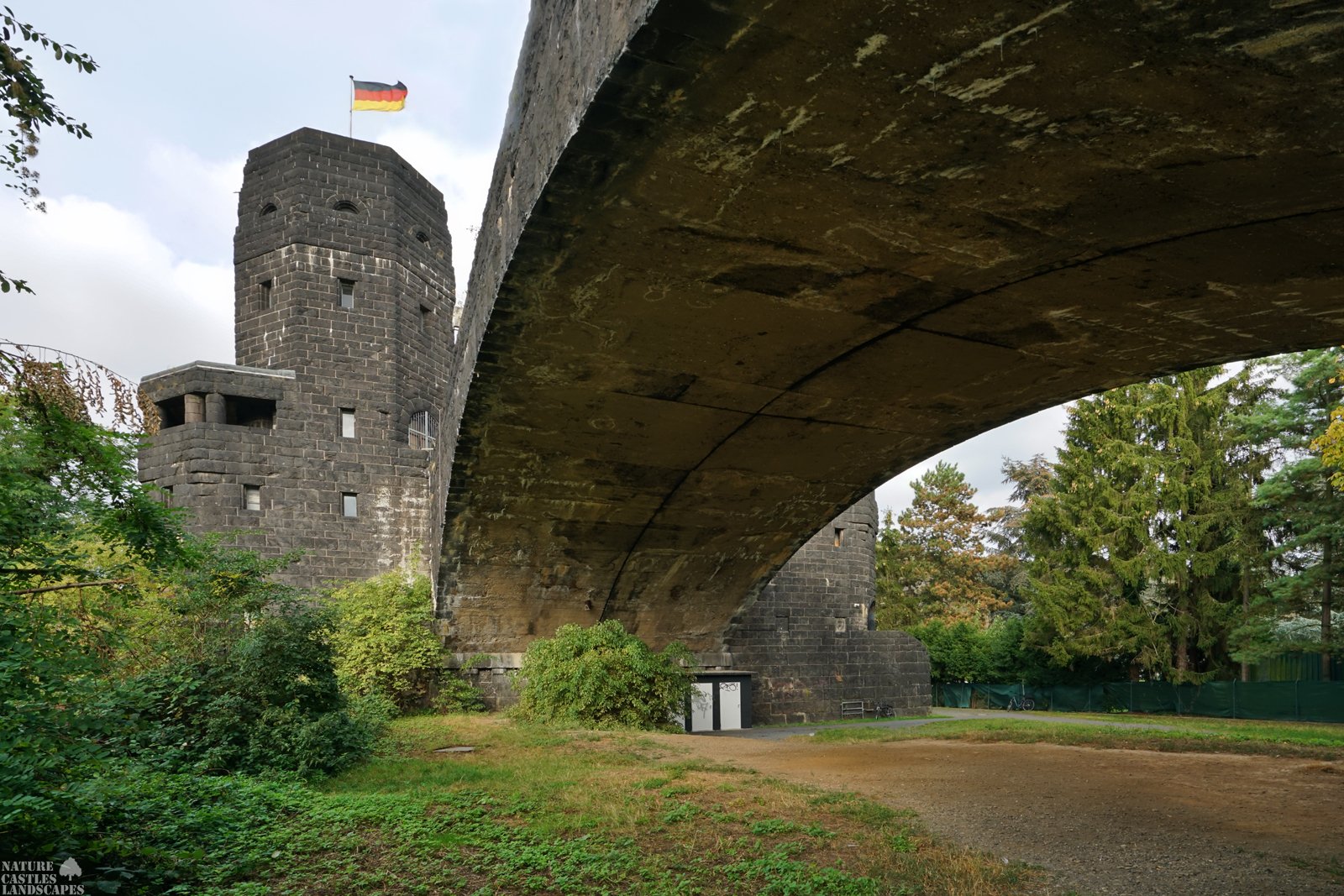 The historic bridge at Remagen