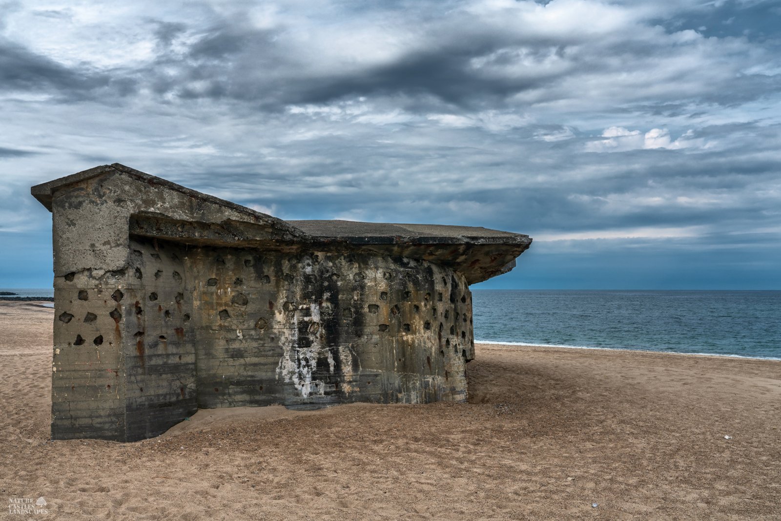 There are many bunkers on the Danish North Sea coast