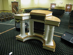 Church Interiors' Custom Pulpit Furniture Solutions