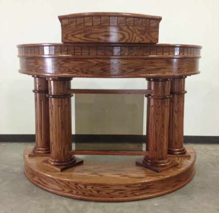 Church Interiors' Custom Pulpit Furniture Solutions