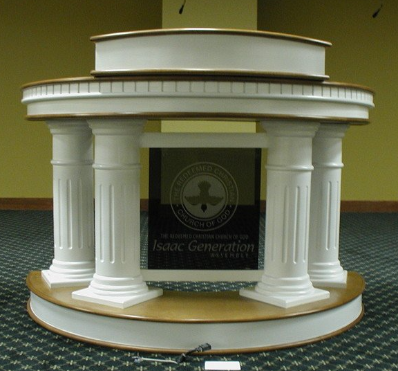 Church Interiors' Custom Pulpit Furniture Solutions