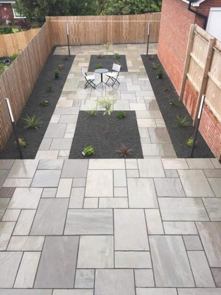 Flags & Paving