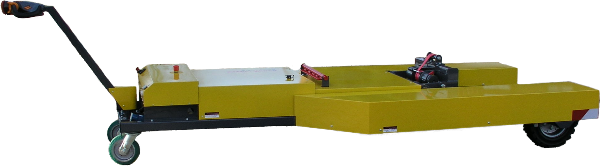 electrical towbarless aircraft mover