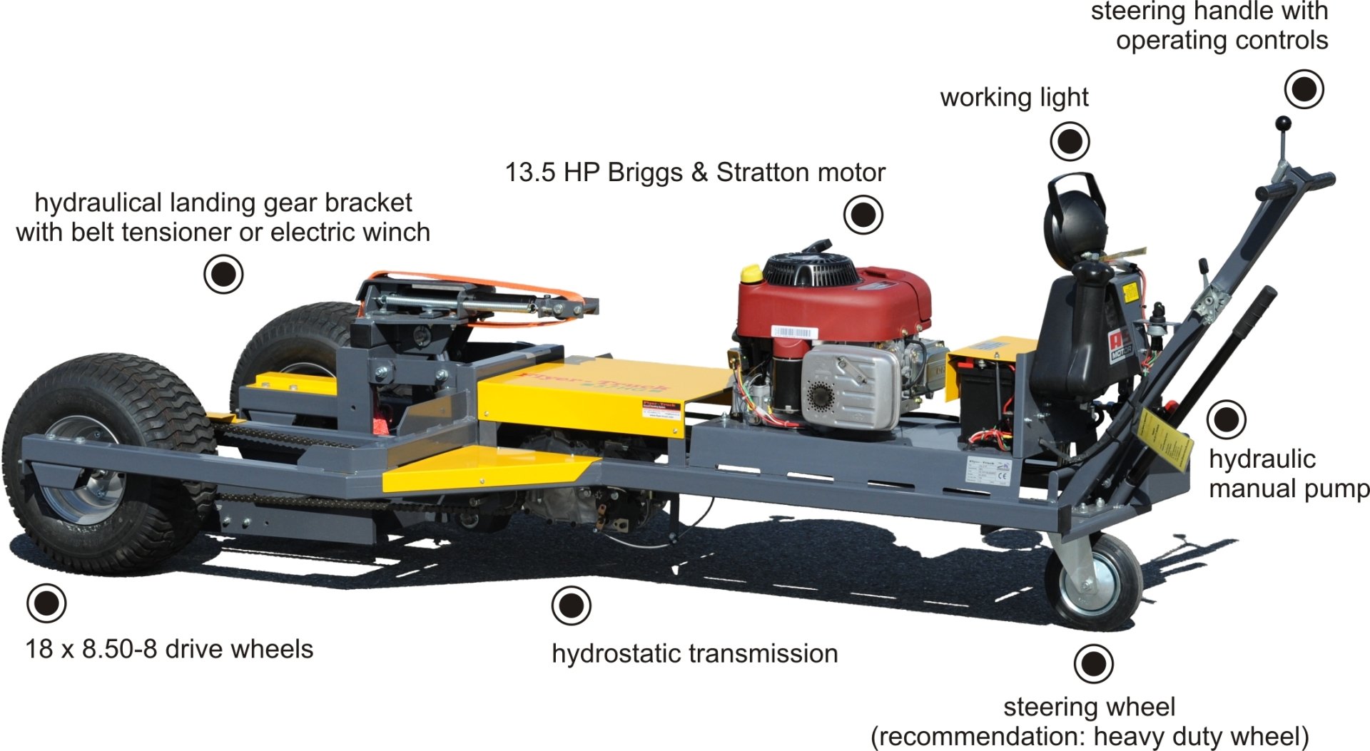 aircraft moving machine