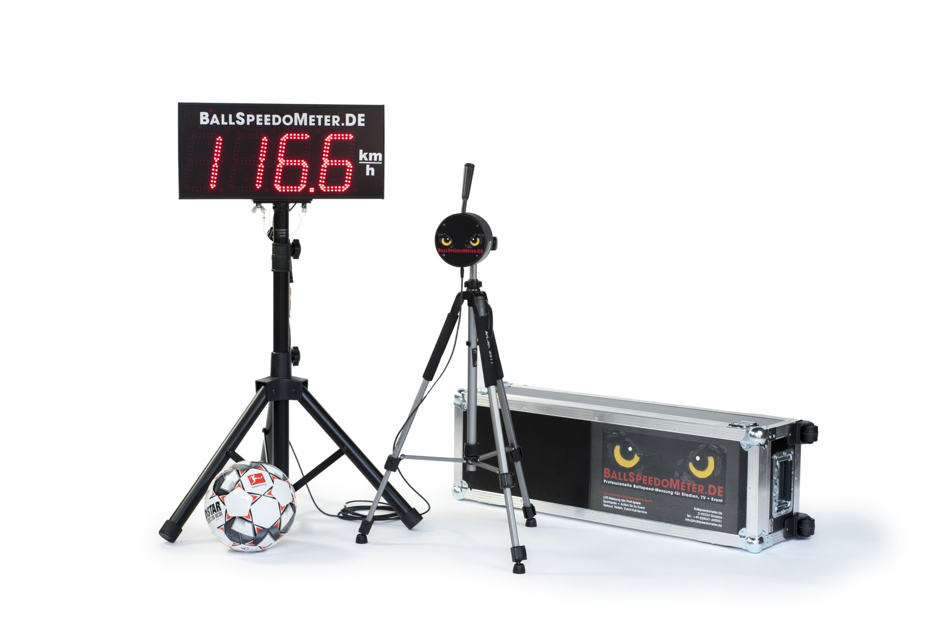 BallSpeedoMeter - Professionelle Ballspeed-Messung