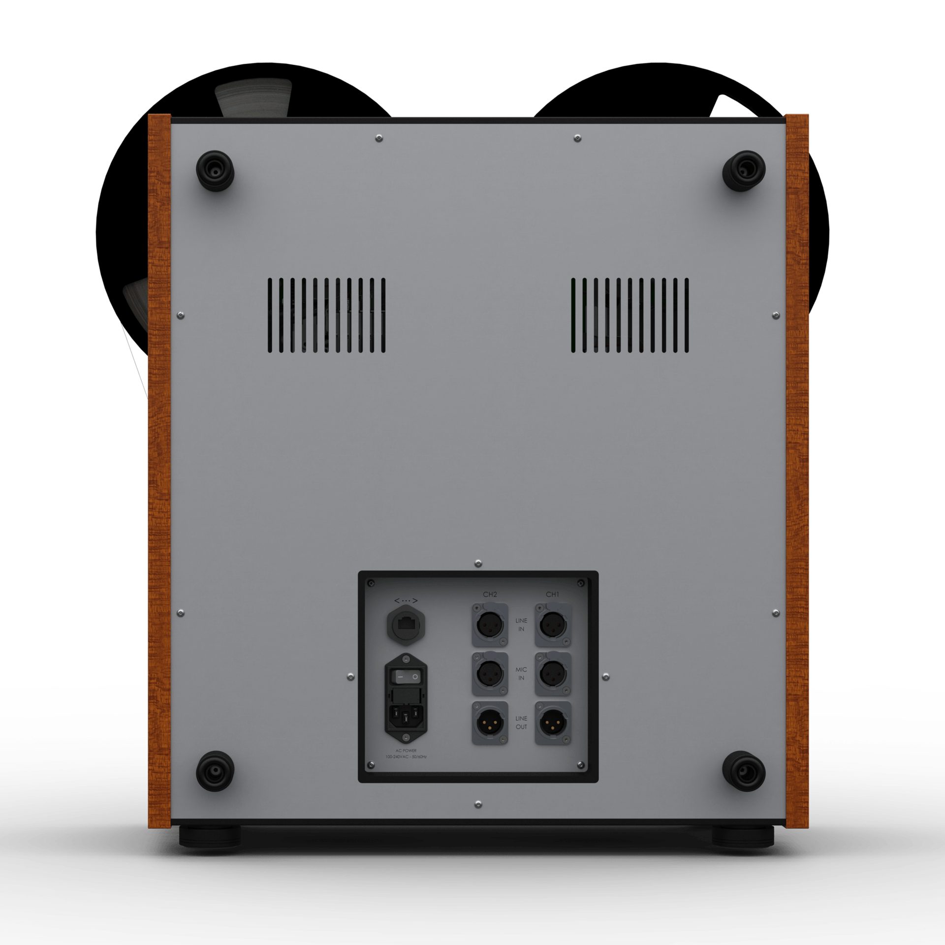 New Open Reel to Reel Analog Audio Tape Recorder