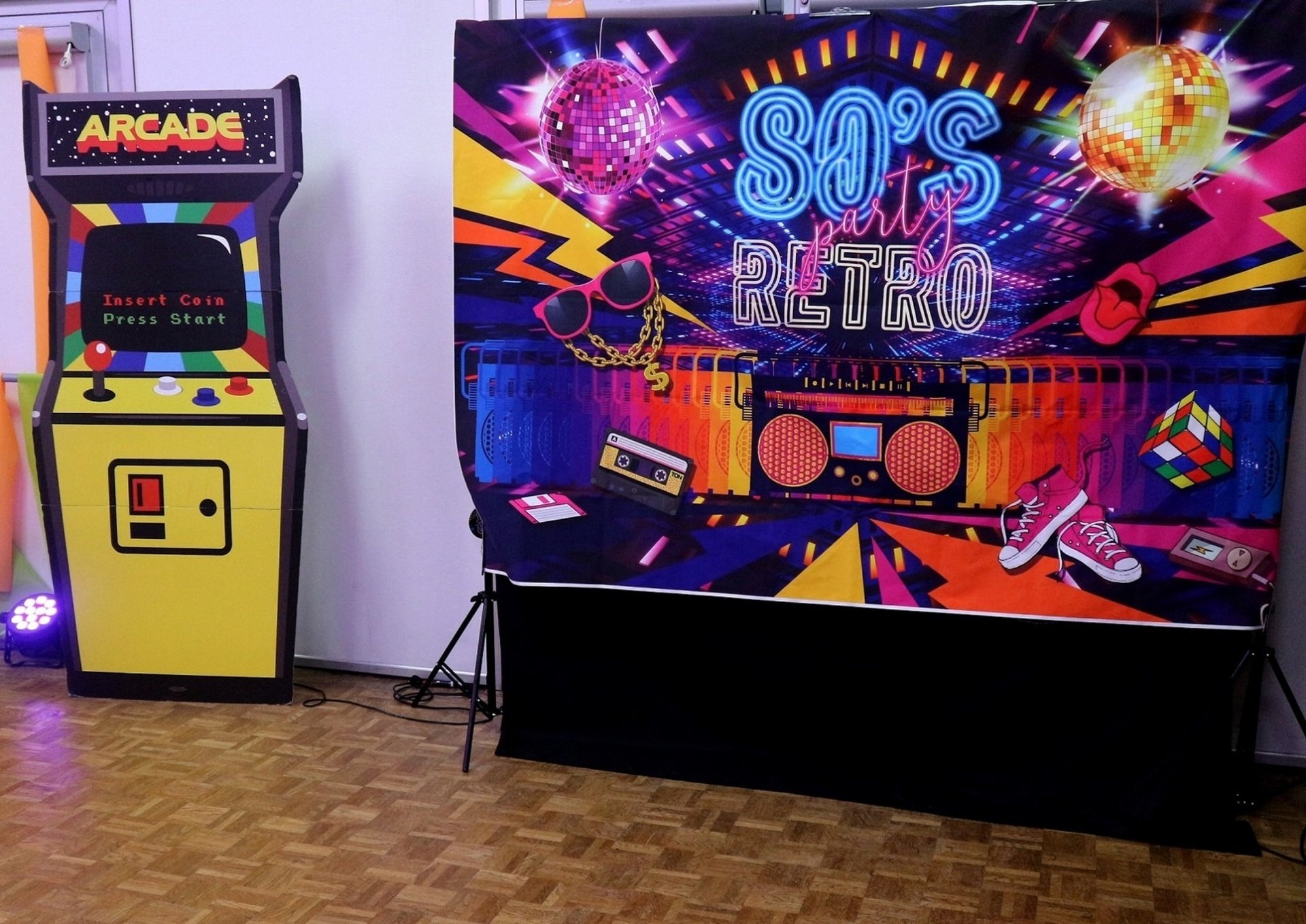 soirée thème années 80, soirée années 80