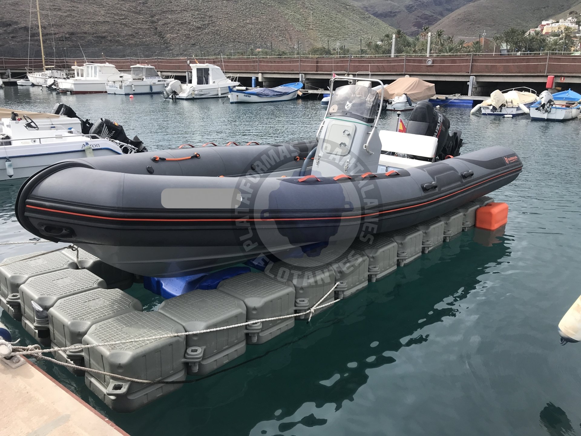 Plataforma Barca Semirrigida de 6 m eslora - PyP