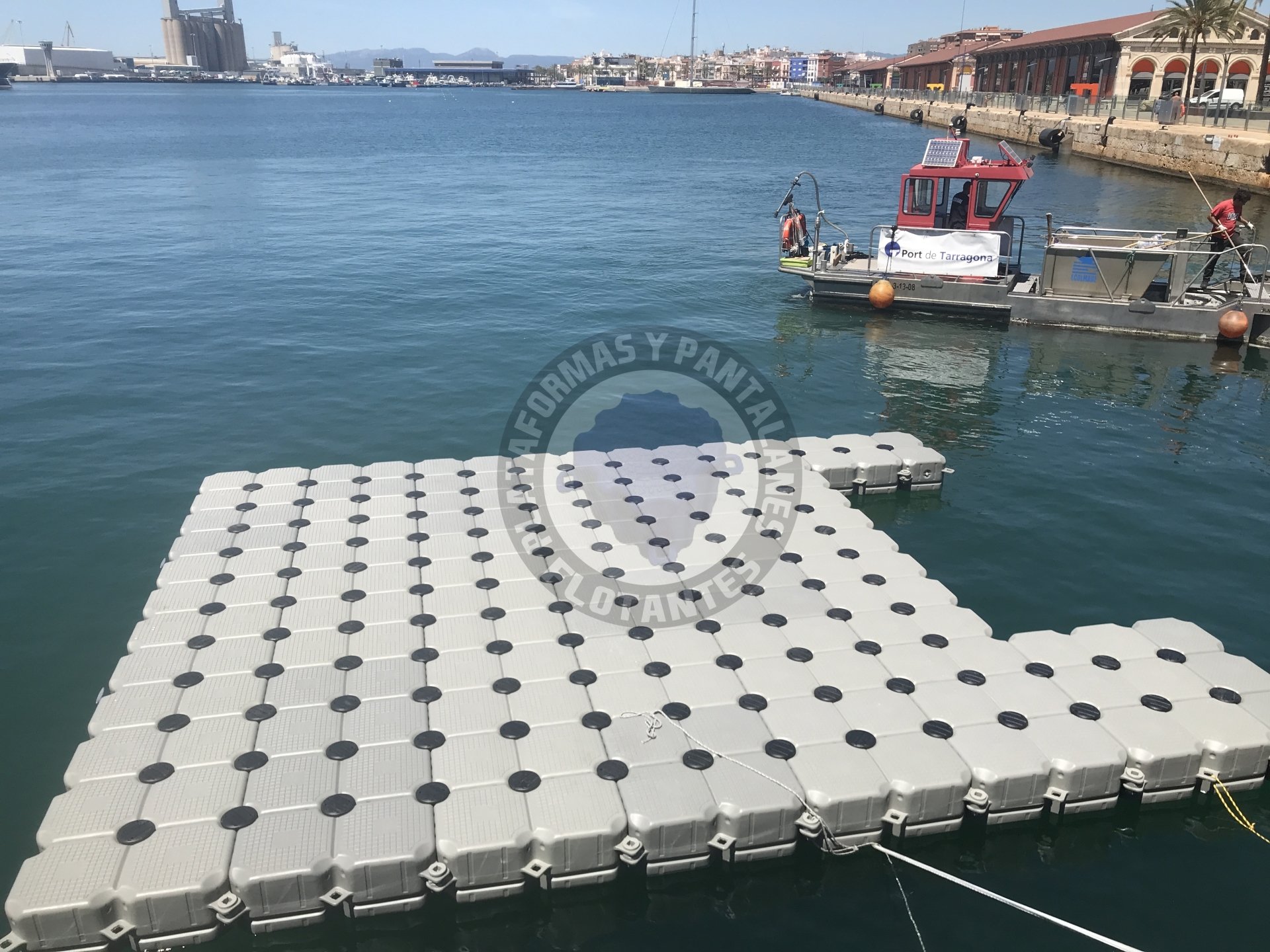 Plataforma Flotante | Pantalanes Flotantes Alquiler y Compra | PyP