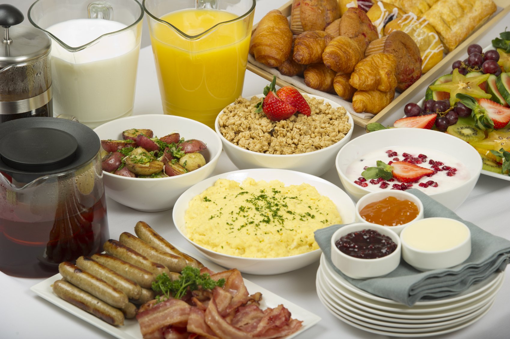 Delicious menu options can be fully customized